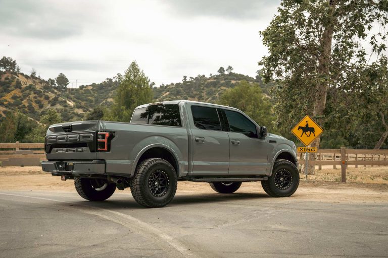 Abyss Gray Ford F-150 | 17×9 -12 H105 | Hardrock Offroad